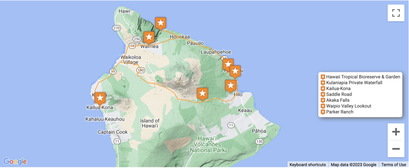 Big Island Waterfalls Adventure | Wasabi Tours Hawaii